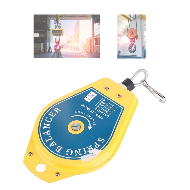 TOOL BALANCER, 3.3 To 6.6lb Retractable Spring Balancer Small Size ...