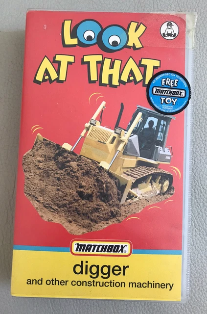 VINTAGE LOOK AT THAT - Digger VHS Pal Video Matchbox 1995 £18.31 ...