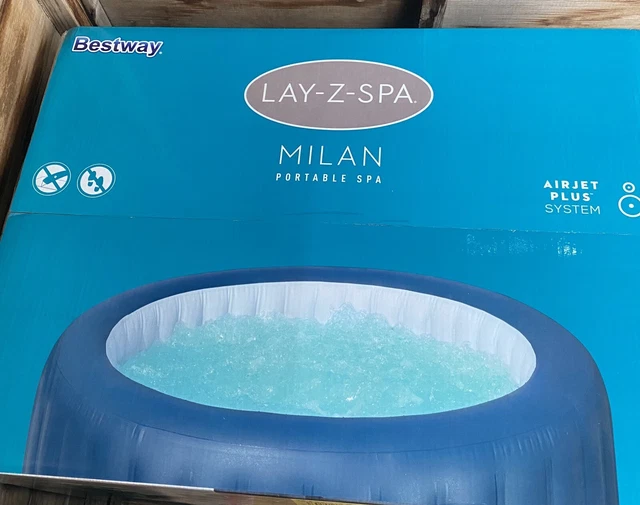 Kids Alexa Lay-Z-Spa Milan Airjet Plus Inflatable Hot Tub – 6 Person ...