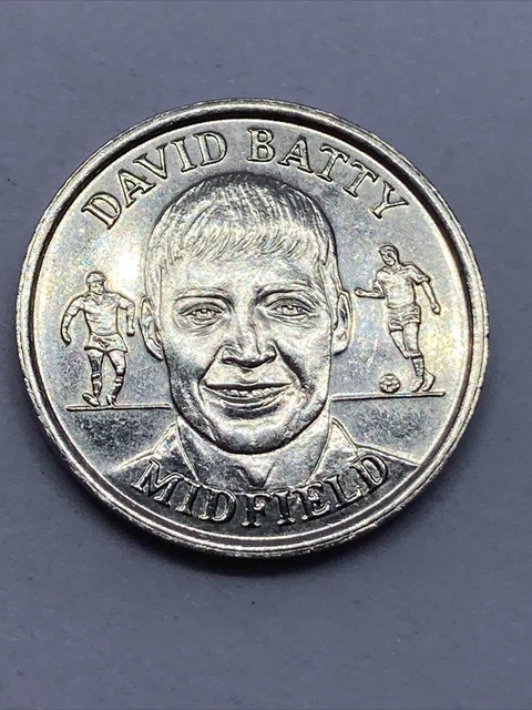THE OFFICIAL ENGLAND squad 1998 medal collection coin - Midfield David ...