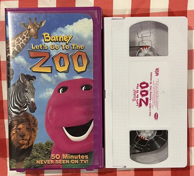 BARNEY - LET'S Go to the Zoo (VHS, 2001) EUR 2,00 - PicClick FR
