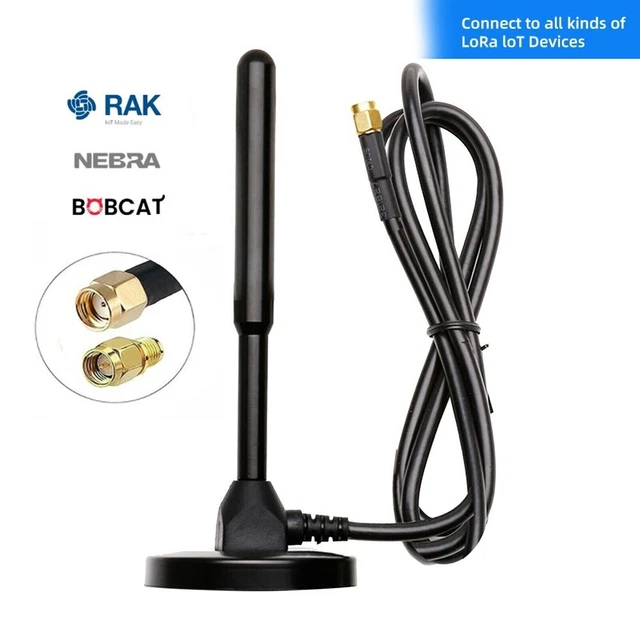 ANTENNA PARTI ELIO Hotspot Miner Impermeabile 8-10dbi 868MHZ Connettore ...