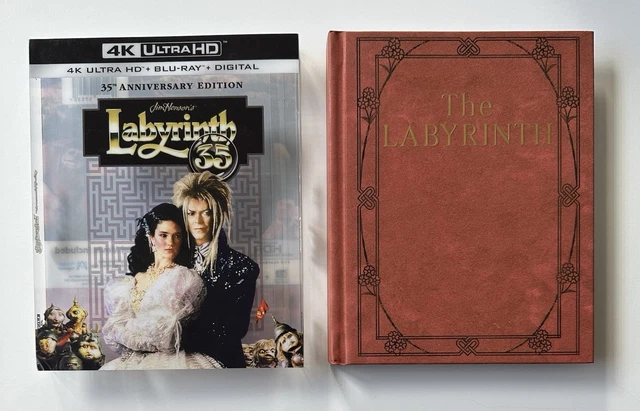 LABYRINTH - 35TH Anniversary Edition (4K UHD + Blu-ray) Bowie Henson ...