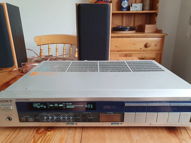 SONY LEGATO LINEAR Integrated Stereo Amplifier TA-AX5 £10.00 - PicClick UK