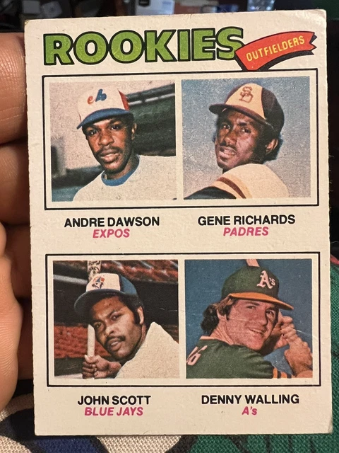 1977 TOPPS ANDRE Dawson Montréal Expos RC #473 EUR 0,92 - PicClick FR