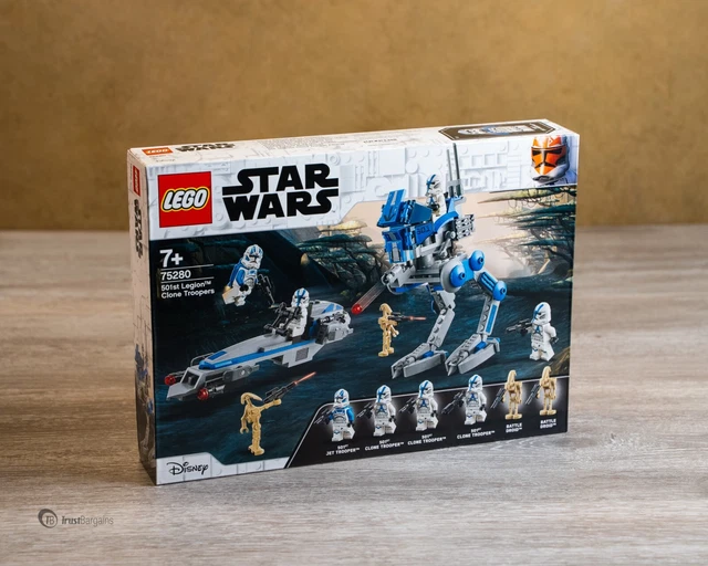 LEGO 75280 STAR Wars 501st Legion Clone Troopers nuovissimo e sigillato ...