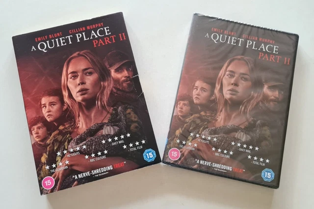 A QUIET PLACE Part II DVD John Krasinski Emily Blunt Cillian Murphy ...
