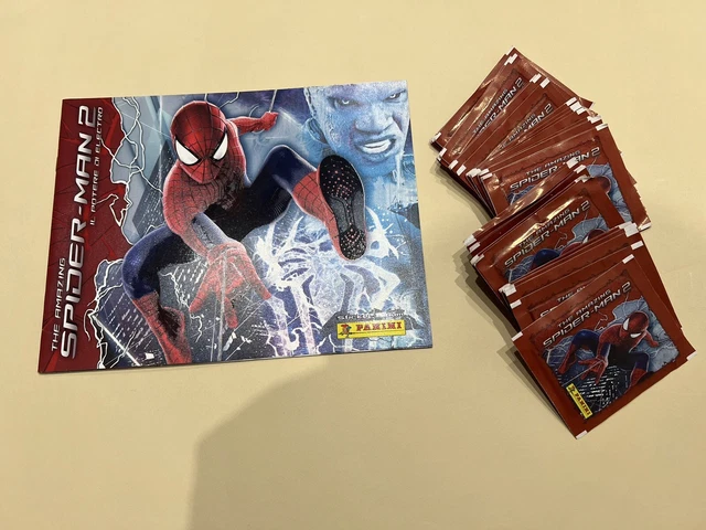 ALBUM PANINI THE Amazing Spider Man 2 Il Potere Di Electro + 50 Bustine ...