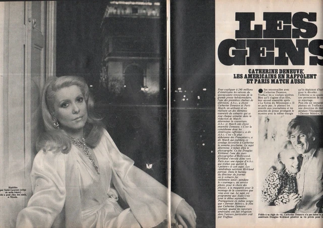 COUPURE DE PRESSE CLIPPING 1996 FRANCOISE DORLEAC & CATHERINE DENEUVE (4 pages) EUR 5,00 ...
