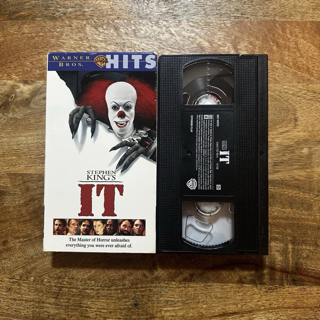 STEPHEN KING'S IT VHS Single-Tape 1994 Warner Home £8.86 - PicClick UK