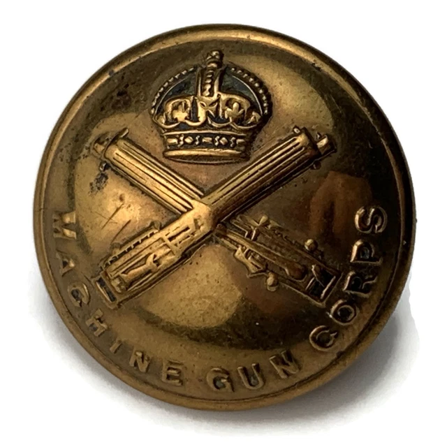 ORIGINAL WW1 MACHINE Gun Corps MGC Tunic Button 25mm EUR 21,29 ...