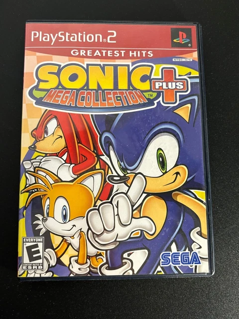 SONIC MEGA COLLECTION Plus PS2 Game Greatest Hits Authentic CIB $10.93 ...