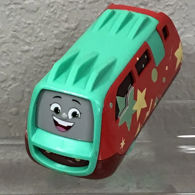 THOMAS FRIENDS JIFF Push Along Train Figure Sodor Cup Racers Lookout ...