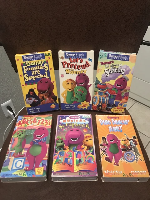 BARNEY VHS LOT £37.48 - PicClick UK