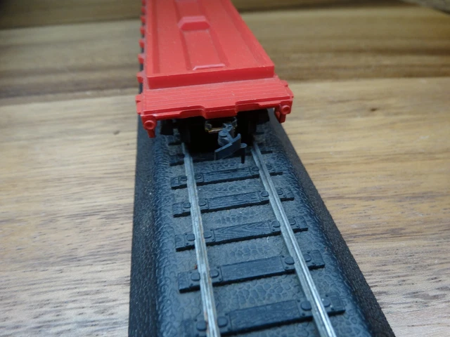 MANTUA HO GAUGE 41' Great Northern Model Railroad Train Flat Skid ...