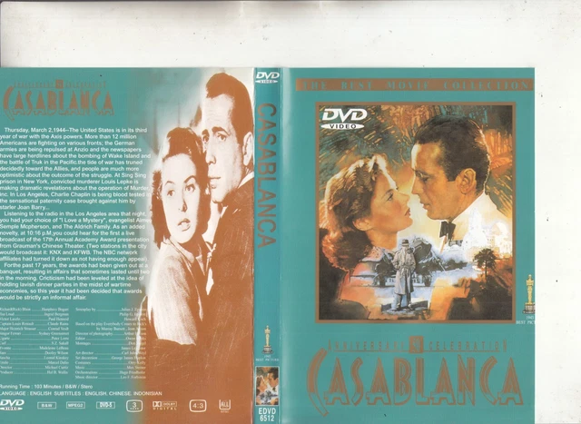CASABLANCA-1942-[HUMPHREY BOGART]-THE BEST Movie Collection-Movie TBMC ...