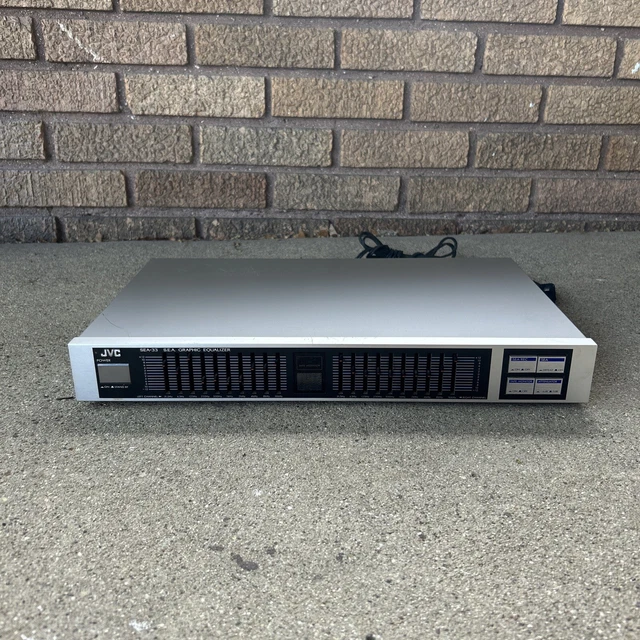 JVC SEA-33 STEREO EQ Graphic Equalizer 10 Band HiFi Vintage Tested ...