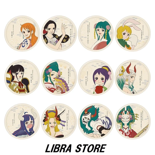 RARE ONE PIECE Kuji Ex FILLE Collection Céramiques Sous 12PCS Ensemble ...