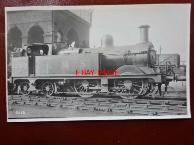 POSTCARD RP LMS Ex Midland Railway 0-4-4T 1P Loco No 1290 £1.25 - PicClick UK