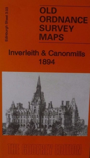 OLD ORDNANCE SURVEY Map Inverleith & Canonmills 1896 £5.95 - PicClick UK