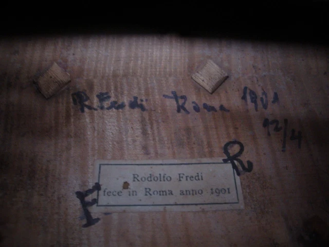 CELLO LAB. &R. FREDI ROME 1901" RARE! £3,160.41 - PicClick UK