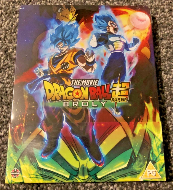 DRAGON BALL SUPER Broly Movie Steelbook Edition Blu-Ray Dvd Eng Double ...