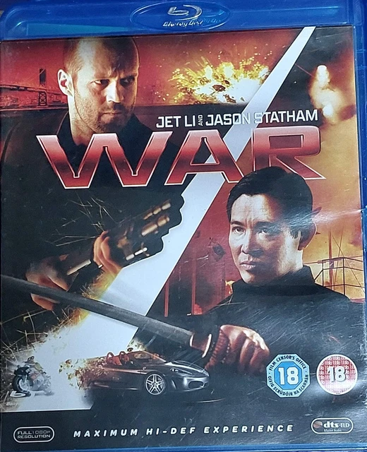 WAR BLU-RAY JET Li Jason Statham £4.87 - PicClick UK