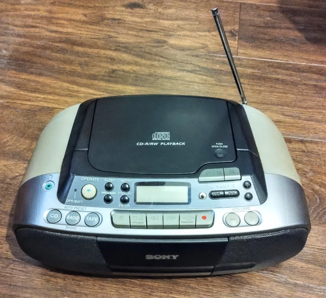 SONY CFD-S01 CD Radio Cassette-Corder - (F1) £1.95 - PicClick UK
