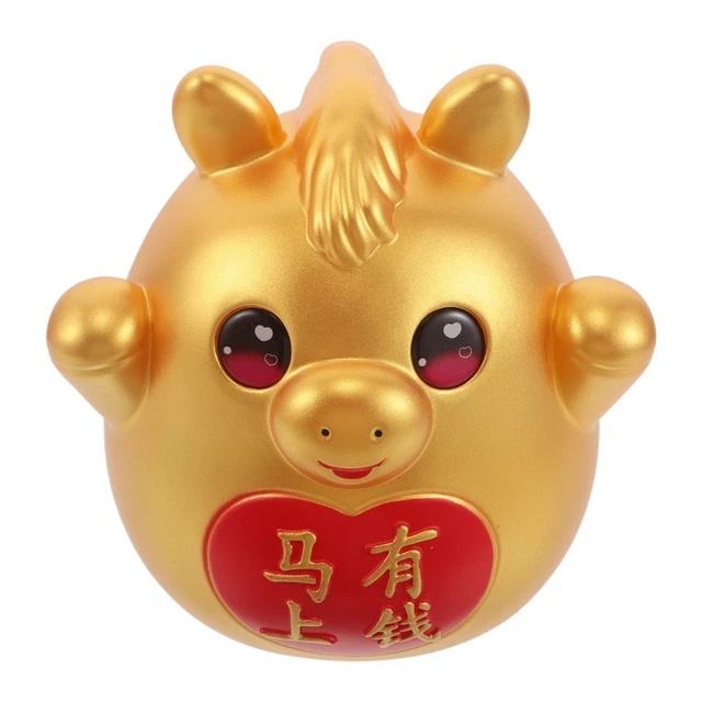 HORSE MONEY BOX: 2026 Chinese Zodiac Coin Bank - Decorative Feng Shui £ ...