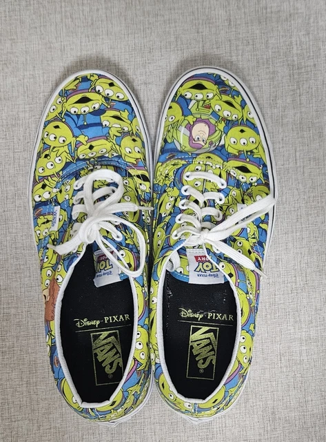 VANS DISNEY PIXAR Toy Story ERA Alien Glow in the Dark Skate Shoes Men ...