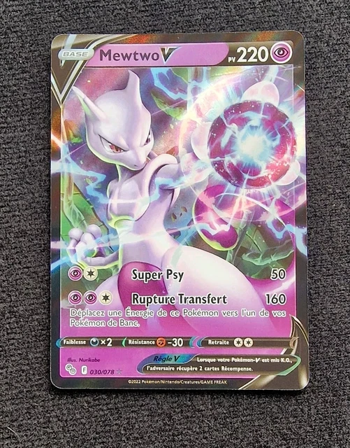 CARTE POKÉMON MEWTWO V 030/078 EB10.5 Epée & Bouclier Pokémon Go FR NEUF EUR 7,20 - PicClick FR