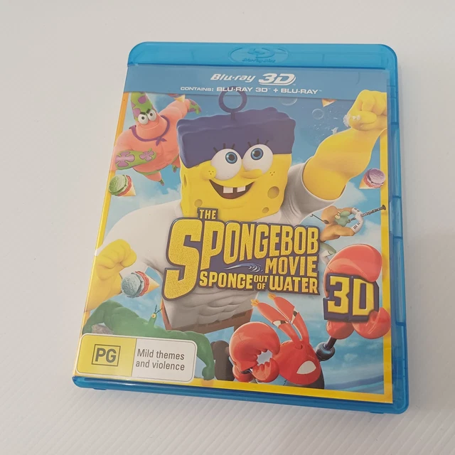 THE SPONGEBOB MOVIE Sponge Out of Water 3d + 2D Blu-ray £11.73 ...