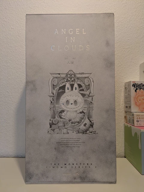 ORIGINAL POP MART The Monsters Labubu Zimomo Angel in Clouds Sealed ...