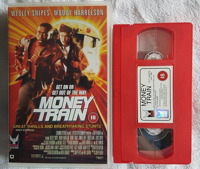 MONEY TRAIN (VHS) BIG BOX - Wesley Snipes + Woody Harrelson + Jennifer ...