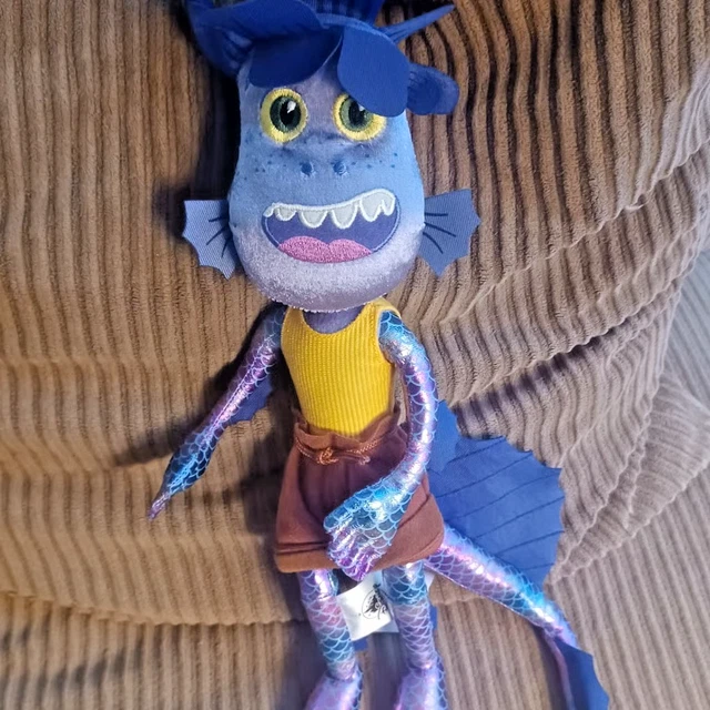 DISNEY PIXAR'S LUCA Alberto Sea Monster Plush Stuffed Toy £12.53 ...