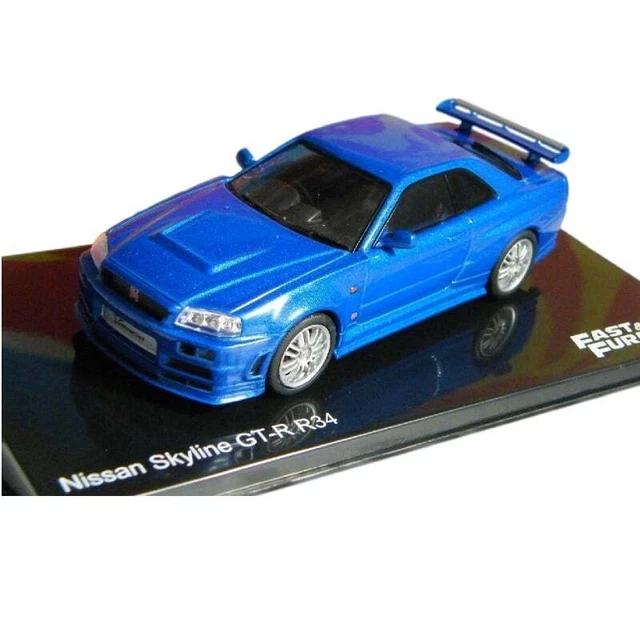 NISSAN SKYLINE GT-R R34 Fast & Furious Collection 1:43 Agostini EUR 19 ...