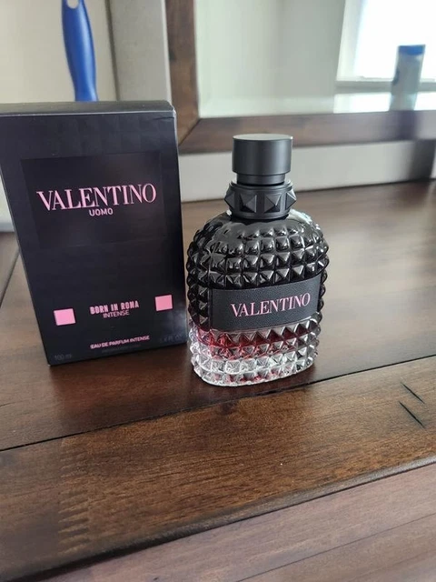 VALENTINO UOMO BORN IN ROMA INTENSE EAU DE PARFUM SPRAY 3.4 Oz / 100 ml ...