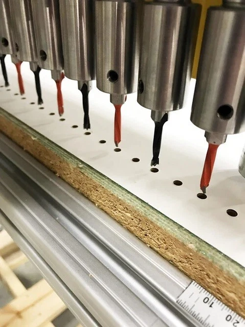 RITTER R19F - 23 Spindle Single Row Line 5mm Drill Set $385.00 - PicClick