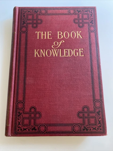 ANTICO 1918 IL libro della conoscenza - L'enciclopedia dei bambini ...