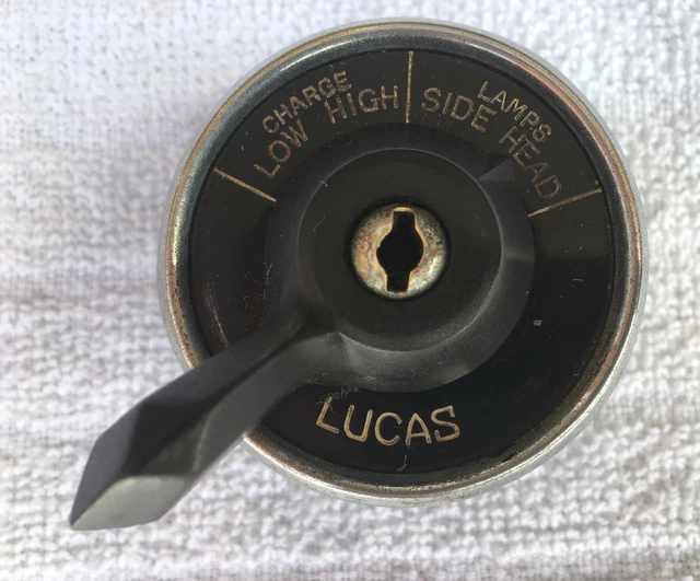 VINTAGE LUCAS PLC LIGHT SWITCH AUSTIN 7 MG MMM RILEY SINGER PRE WAR ...
