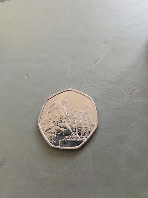 PADDINGTON BEAR 50P Rare coin Tower of London 2019 £15.00 - PicClick UK