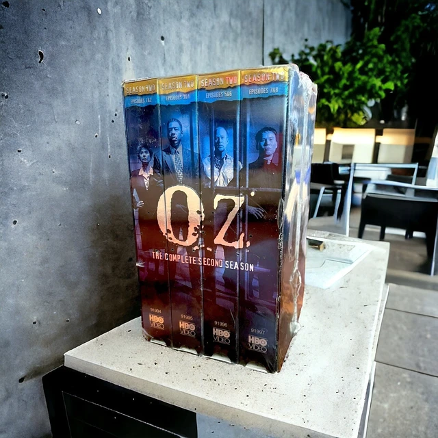 OZ THE COMPLETE Second Season HBO Series VHS 4-Tape Set Boxed Set BRAND ...
