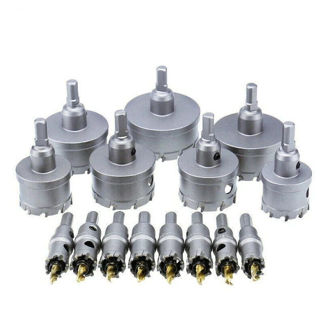 12MM-270MM TCT CARBIDE Tip Hole Saw Drill Bit Stainless Steel Metal ...