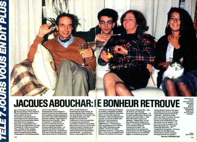 COUPURE DE PRESSE Clipping 1984 Jacques Abouchar (2 pages) EUR 5,00 - PicClick FR