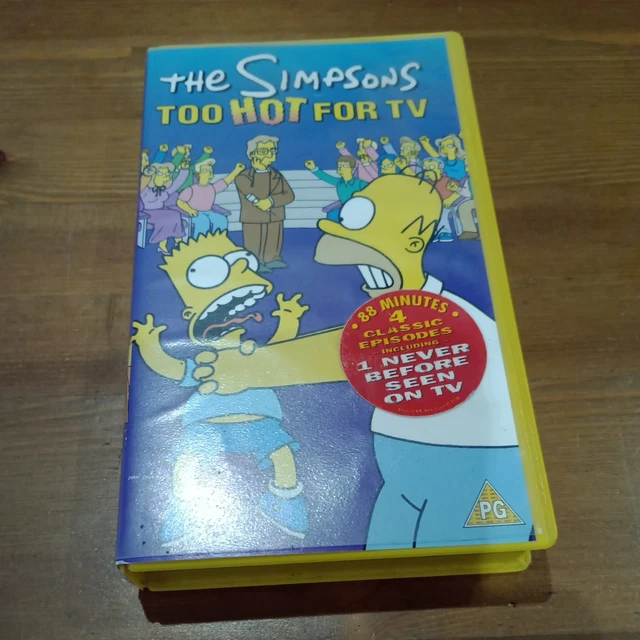 THE SIMPSONS - Too Hot For TV - VHS Video Tape - 1999 £1.53 - PicClick UK