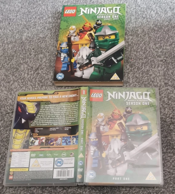 LEGO NINJAGO MASTERS of Spinjitzu Season One Part One DVD Dan Hageman £ ...