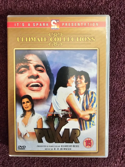 PUKAR BOLLYWOOD DVD Amitabh Bachchan Zeenat Aman Randhir Kapoor £7.99 ...
