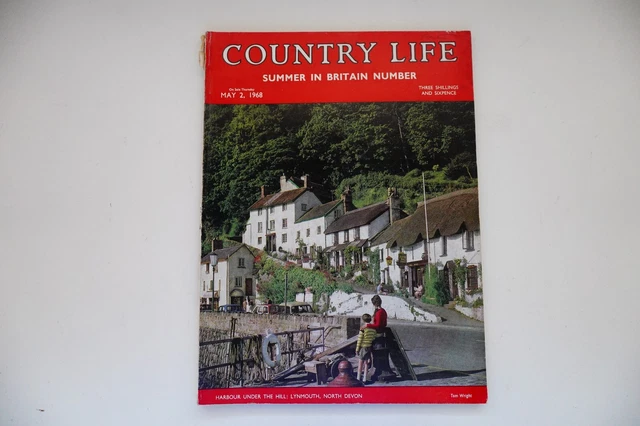 COUNTRY LIFE 2 May 1968 Chatsworth, Derbyshire IV £10.95 - PicClick UK