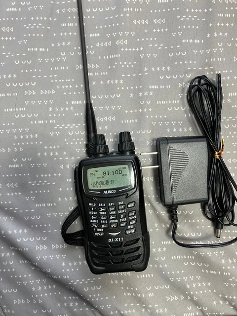 ALINCO DJ-X11A WIDEBAND Receiver Scanner AM FM SSB CW Operation ...