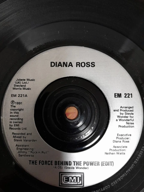 DIANA ROSS - The force behind the power/Supremes medley on EMI label ...
